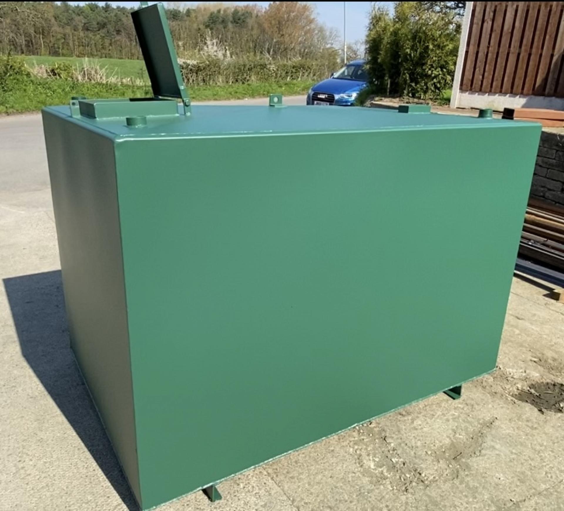 2500 Litre Steel Bunded Waste Oil Tank